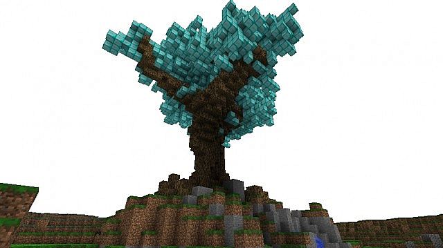 Tree o Diamond Minecraft Map