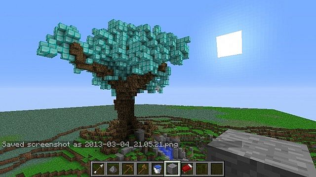 Tree o Diamond Minecraft Map