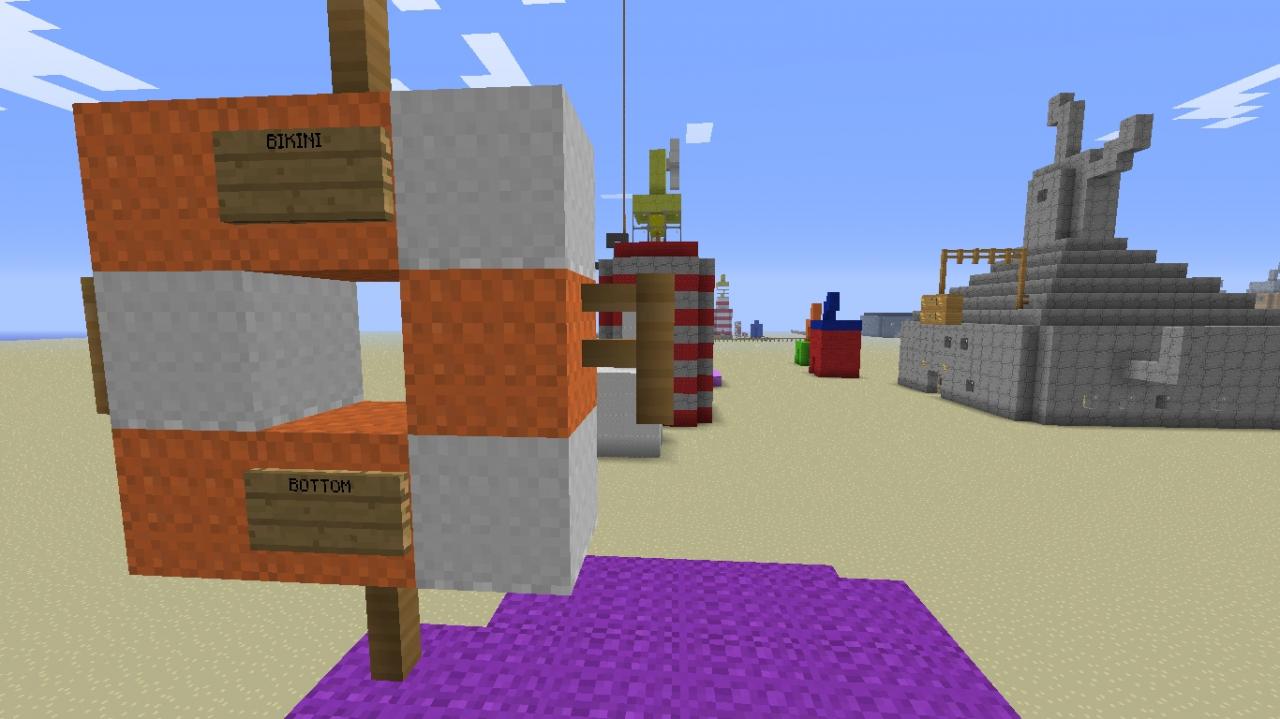 Bikini Bottom Minecraft Map