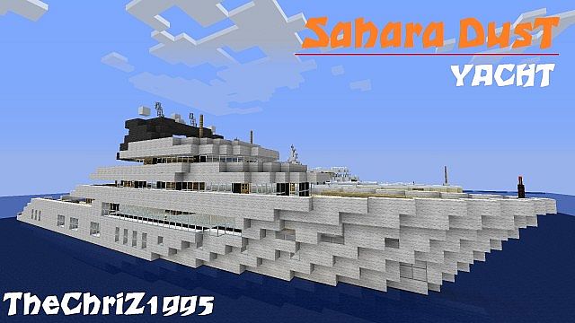 Sahara Dust (Yacht) Minecraft Map