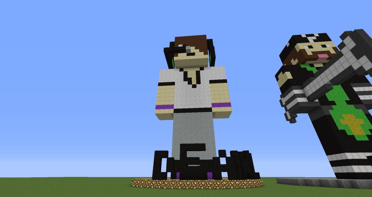 Famous Youtubers World of Fame Minecraft Map