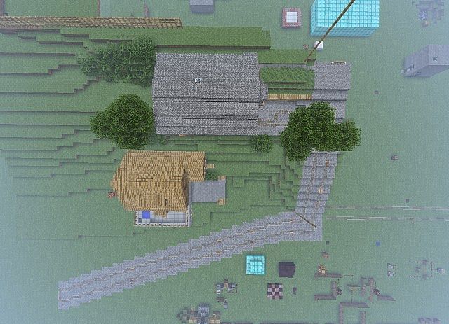 Real Existing House! Minecraft Map