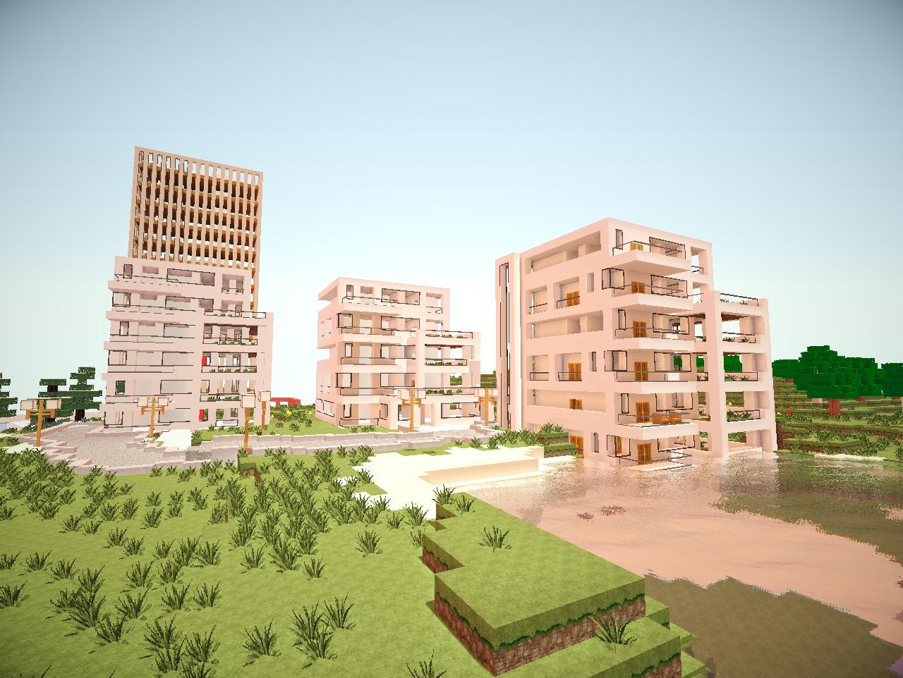 The Towers - Modern Living Complexes [Utopia] Minecraft Map