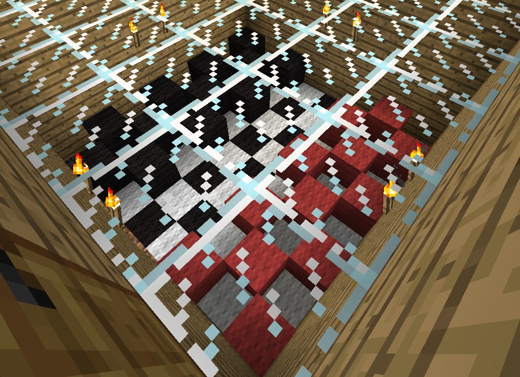 Checker Board - Play Checkers in Minecraft! *Update* Added 4 Player ...