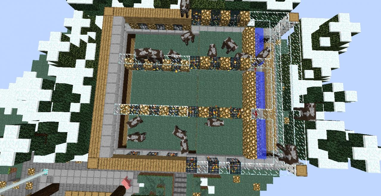Animal Automatic Grinder Minecraft Map
