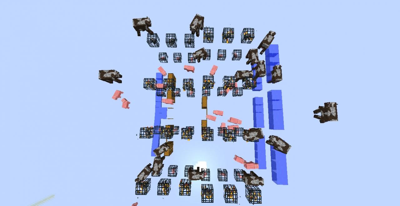 Animal Automatic Grinder Minecraft Map