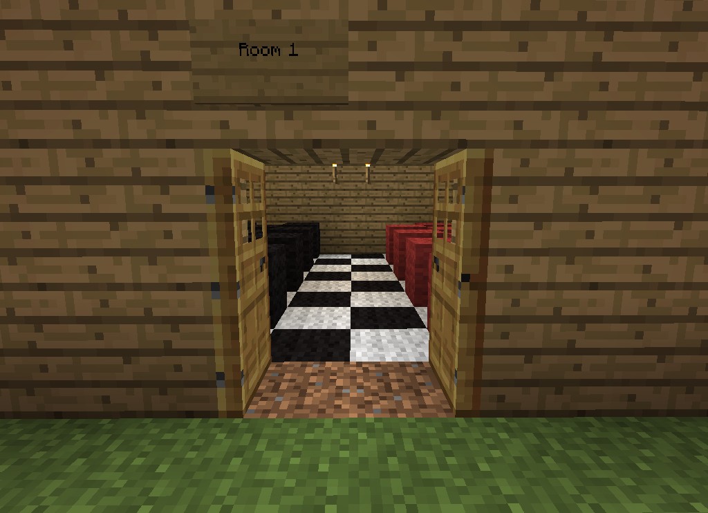 Checker Board - Play Checkers in Minecraft! *Update* Added 4 Player ...