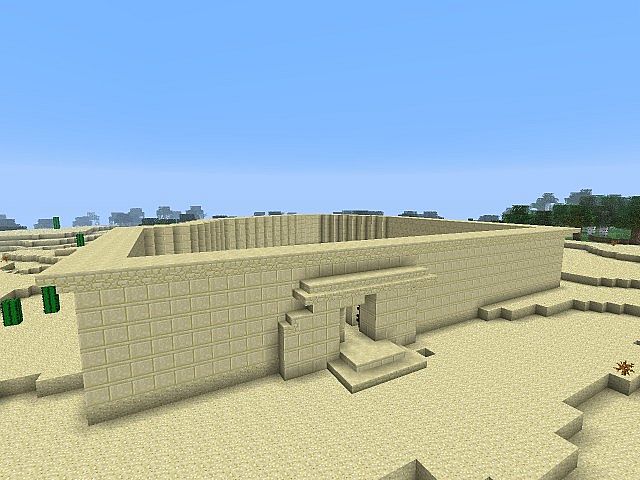 Desert Castle Minecraft Map