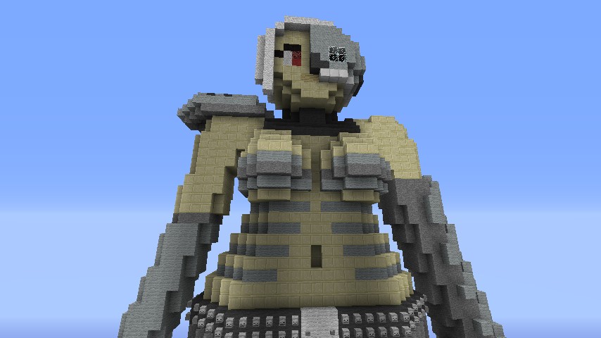 Skeleton Girl Statue Minecraft Map