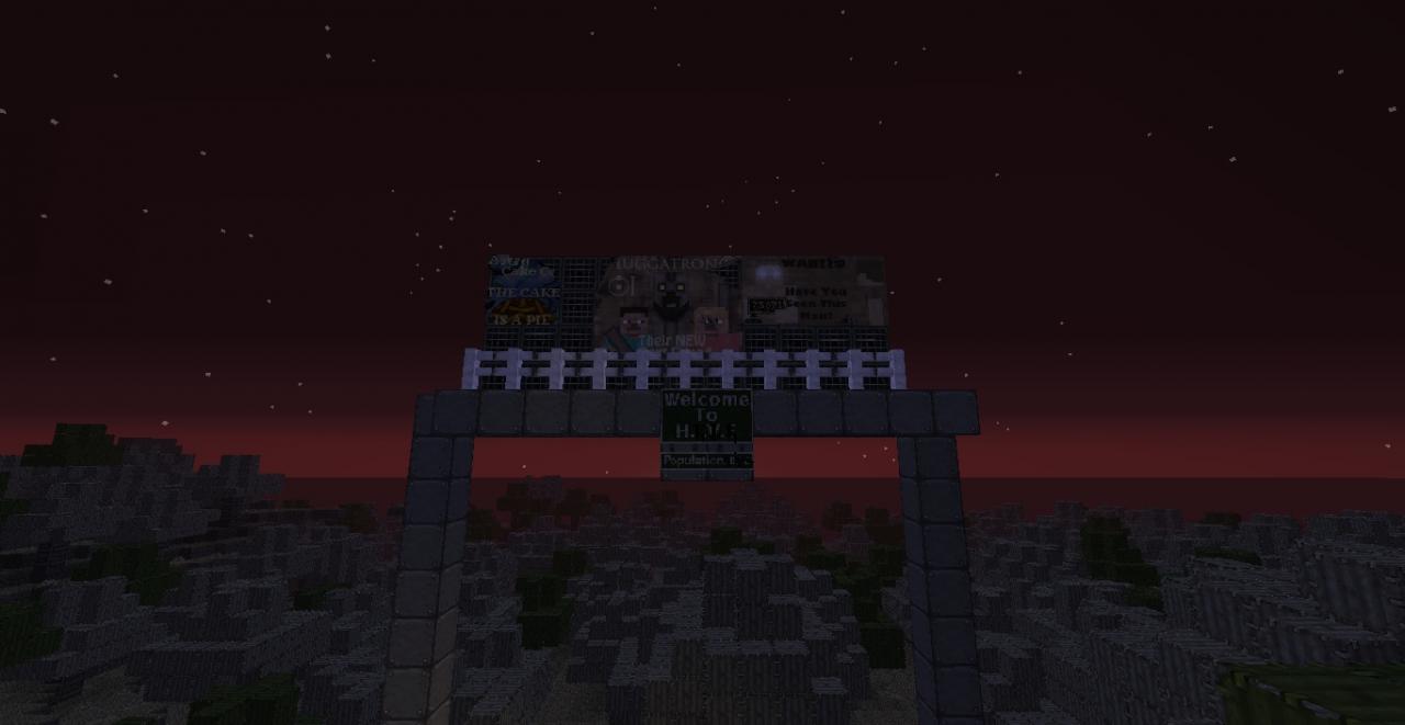 The waste land Minecraft Map