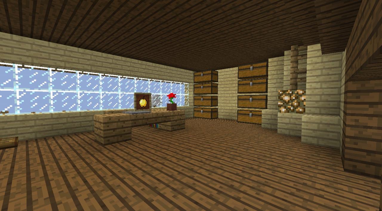 Floating Island House Minecraft Map