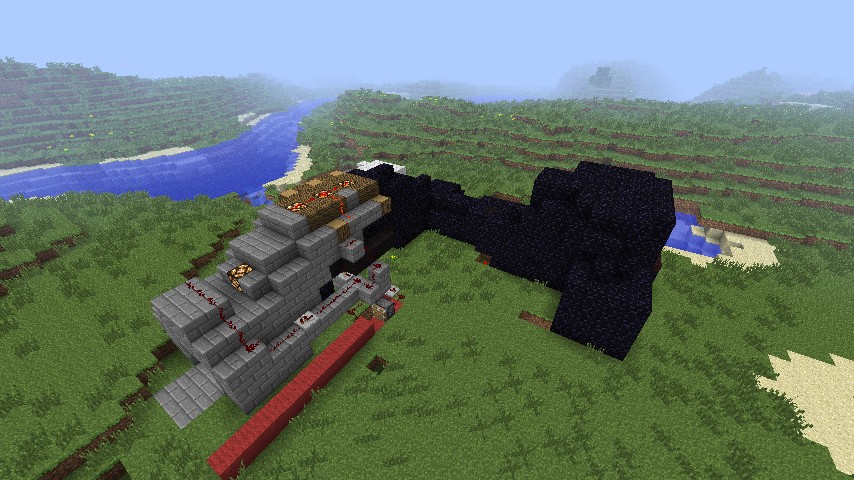 Redstone bunker Minecraft Map