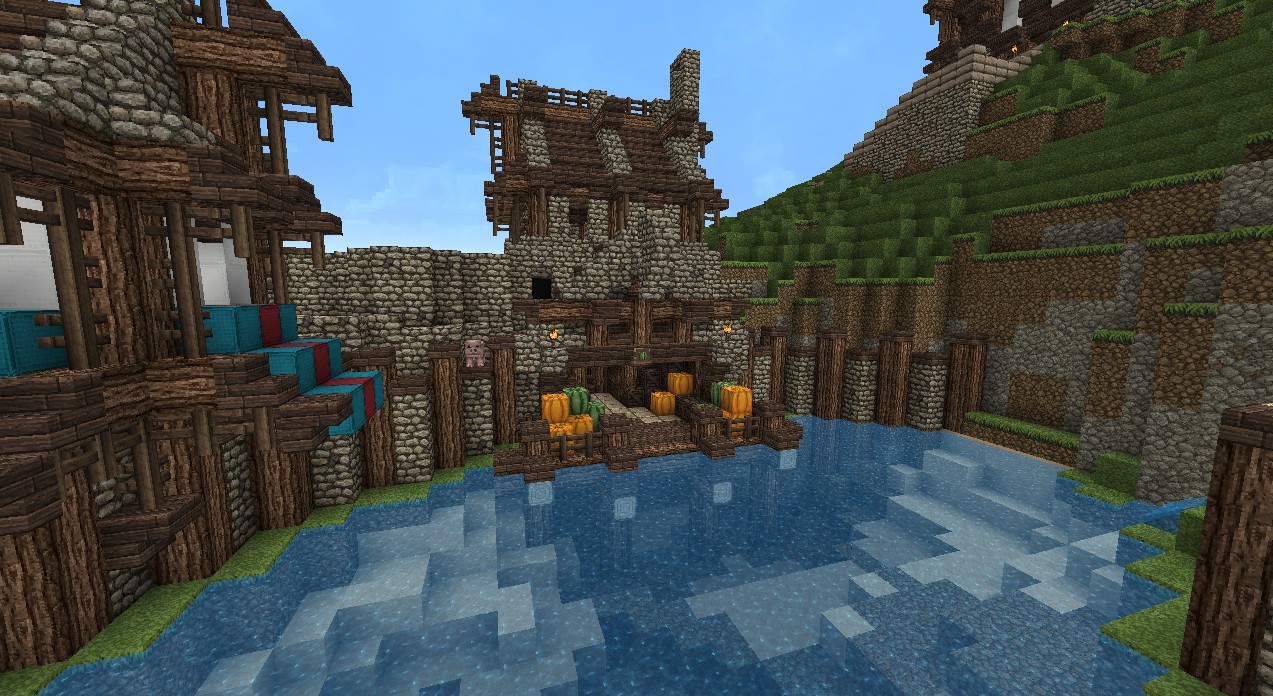 The settlement of the barbarians Minecraft Map