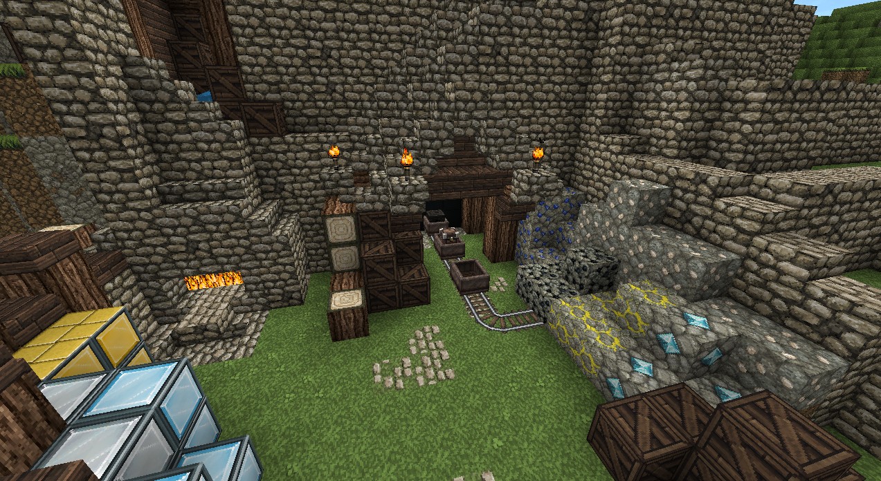 The settlement of the barbarians Minecraft Map