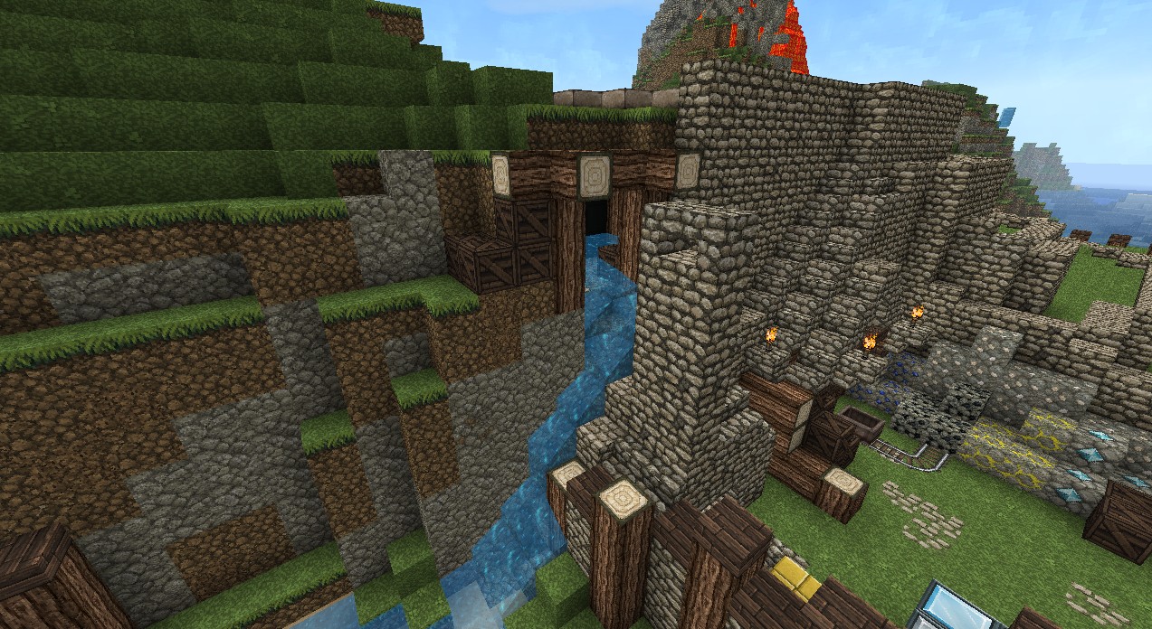 The settlement of the barbarians Minecraft Map