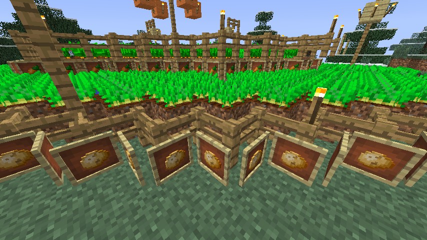 Simple Farm Map Minecraft Map