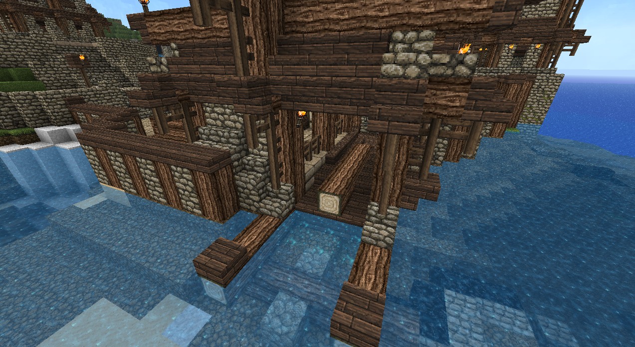 The settlement of the barbarians Minecraft Map