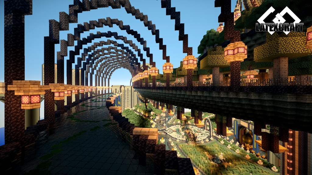The Auralon Arboretum Minecraft Map
