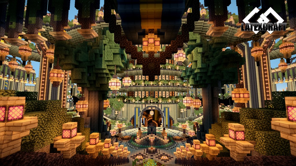 The Auralon Arboretum Minecraft Map