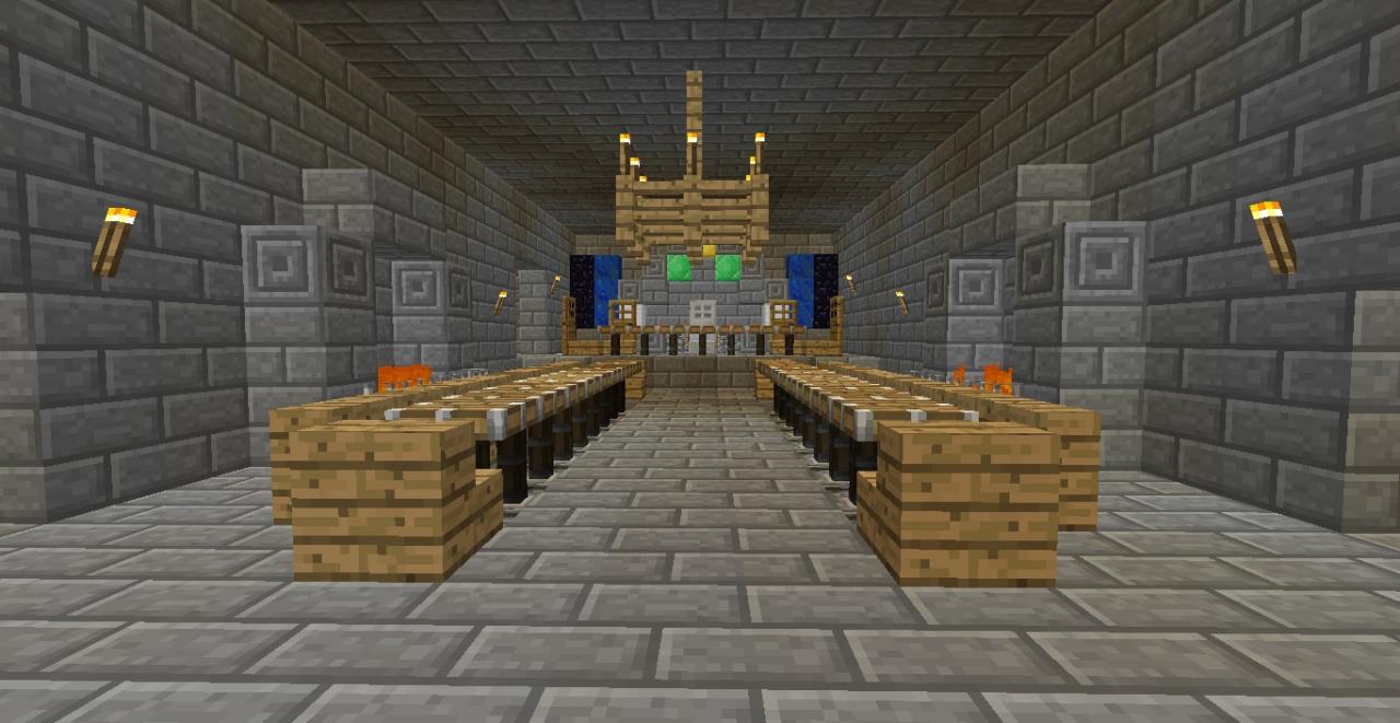 Haddock Castle Inner Ward Minecraft Map