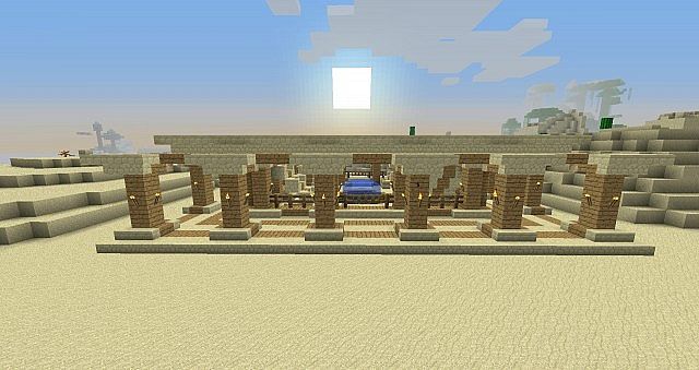 Temple Base Starter Minecraft Map