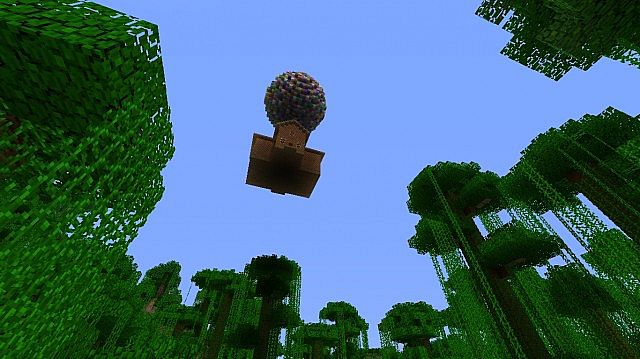 UP Balloon House (schematic added) Minecraft Map