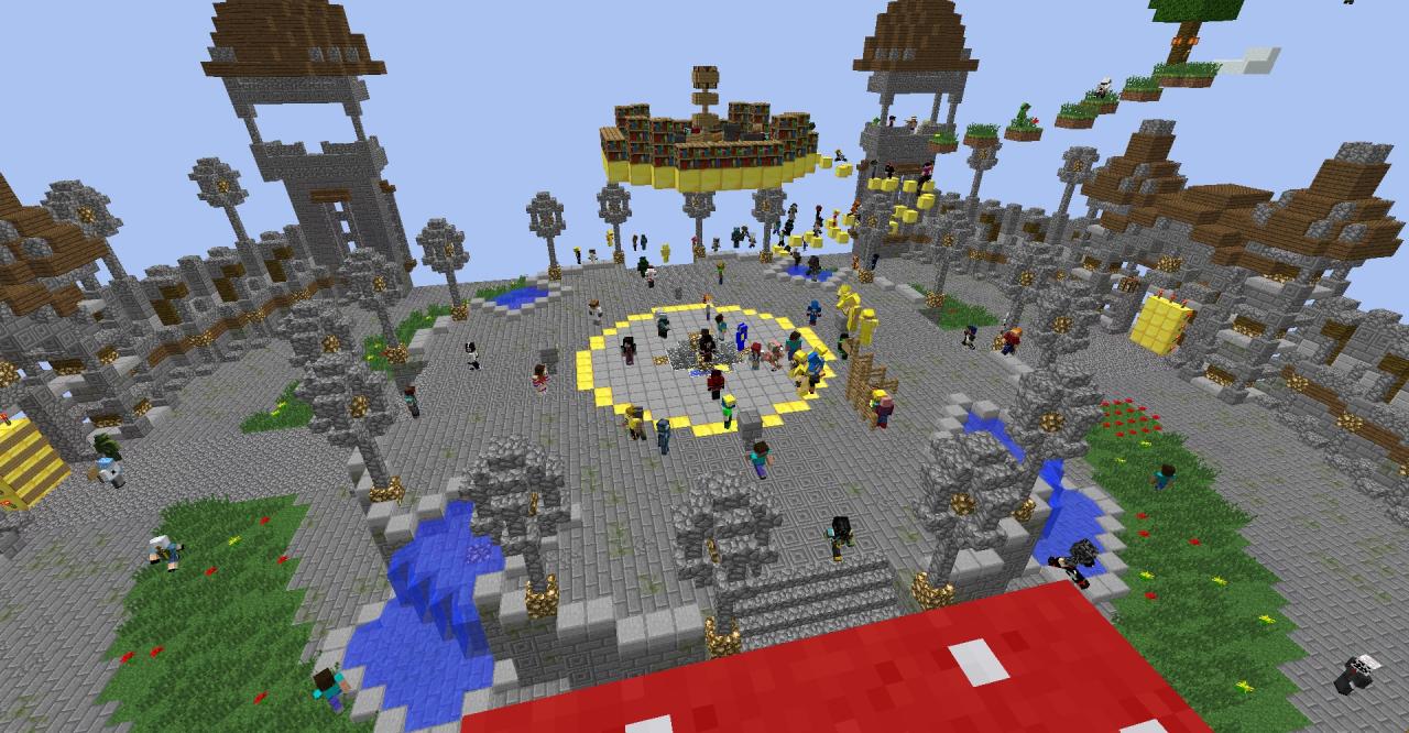 Lets Visit Deadlox's Server! Minecraft Map