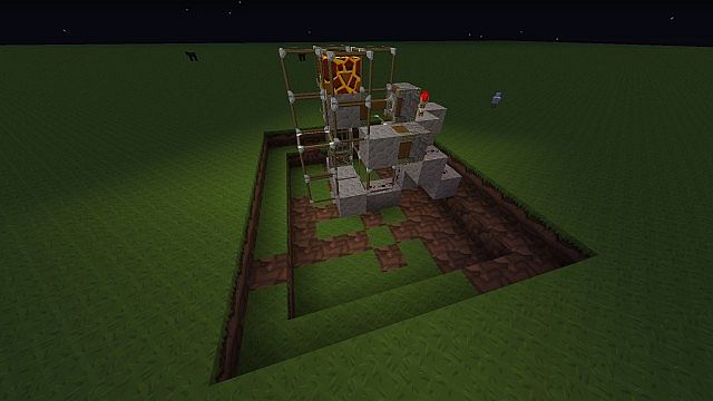 Easy to build, item saving, PVP lava trap! Minecraft Map