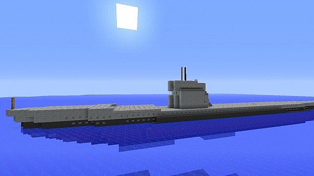 USS Requin Minecraft Map