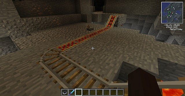 Longest roller coaster ever Minecraft Map