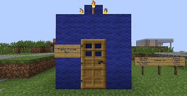 The TARDIS [1.5] Minecraft Map