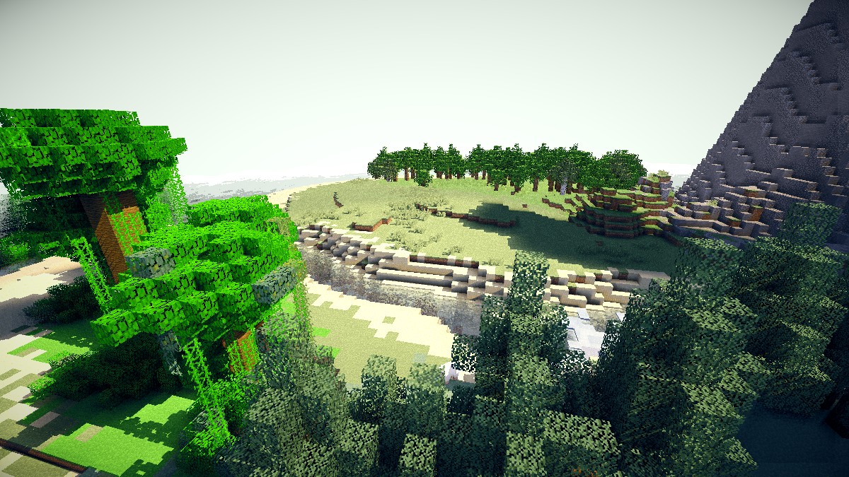 Volcano Island [Free to use, Landscape] Minecraft Map