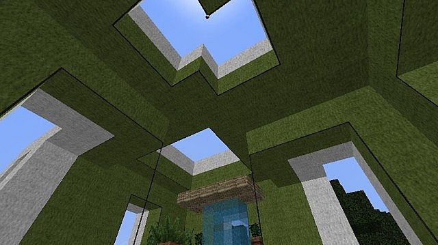 Green [Modern Build] Minecraft Map