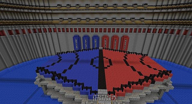 Minecraft~Pro Bending Arena~Legend Of Korra Minecraft Map