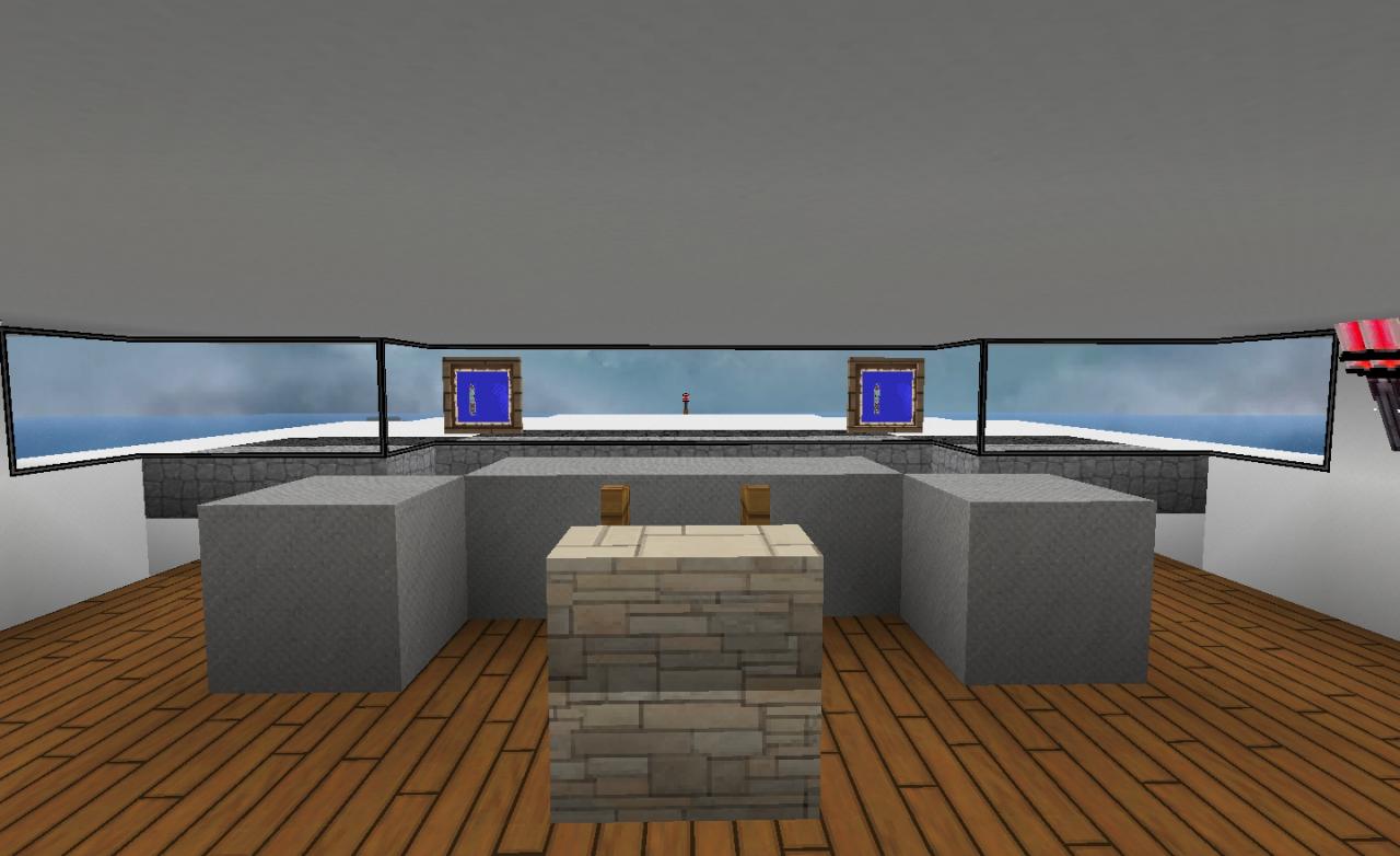 The White Pearl, a mega yacht Minecraft Map