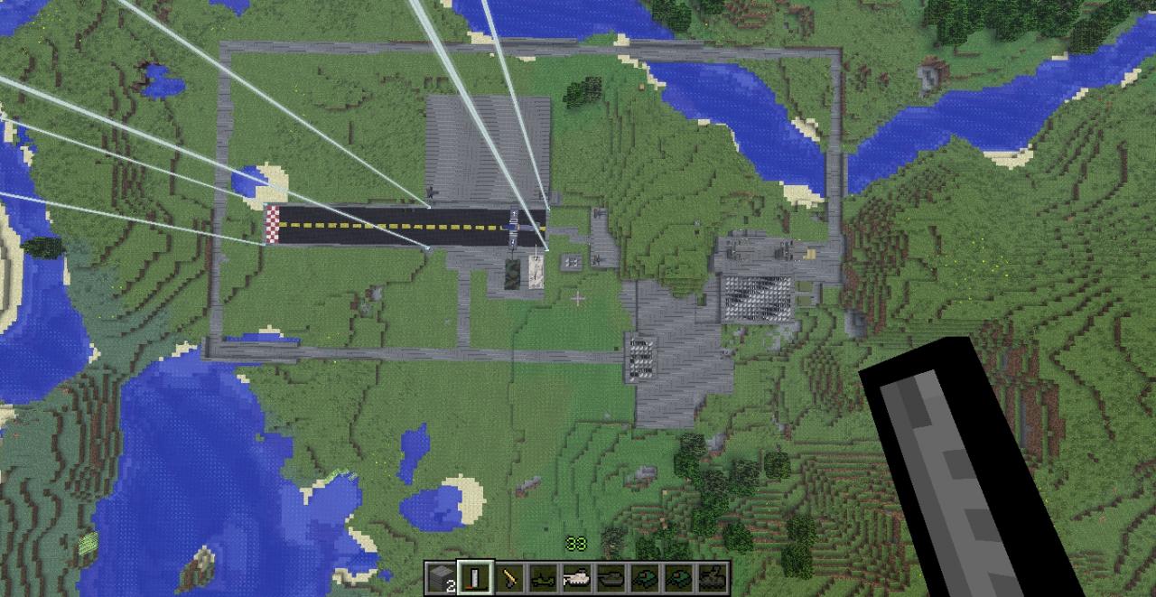 military base Minecraft Map
