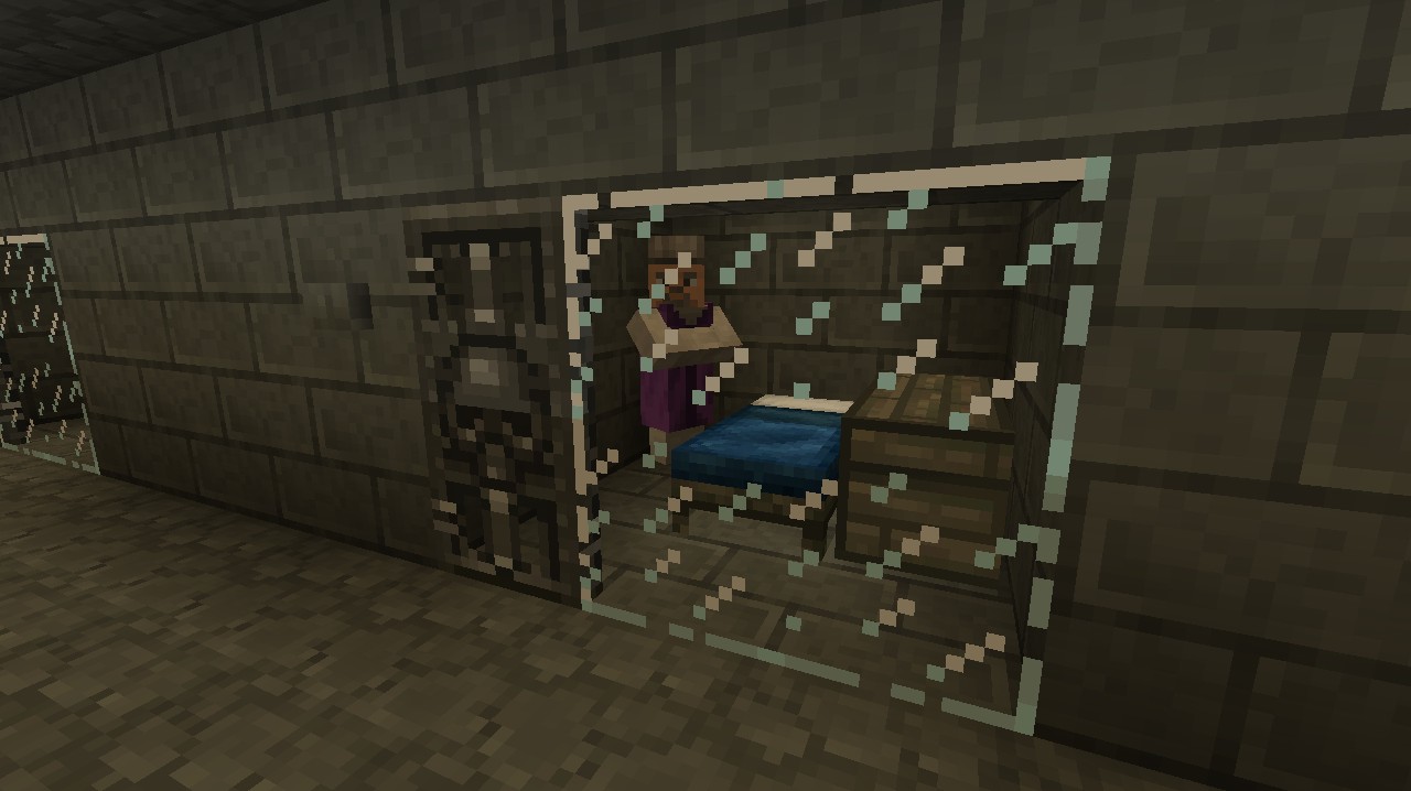 Finished prison with download Minecraft Map