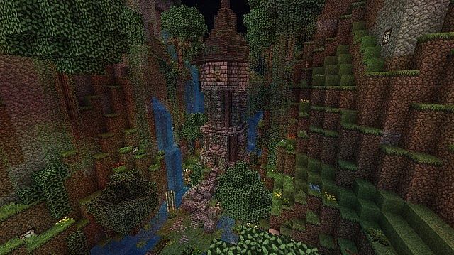 Rapunzel's Tower Minecraft Map