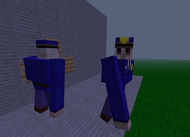 Cop Golem from Silly Endertainment! Minecraft Map