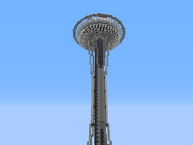 Seattle Space Needle - Survival Project Minecraft Map