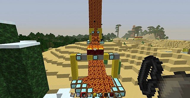 Lava Fall Minecraft Map