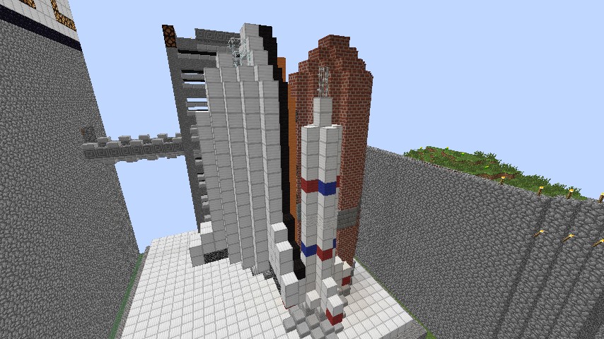 Space Shuttle Minecraft Map