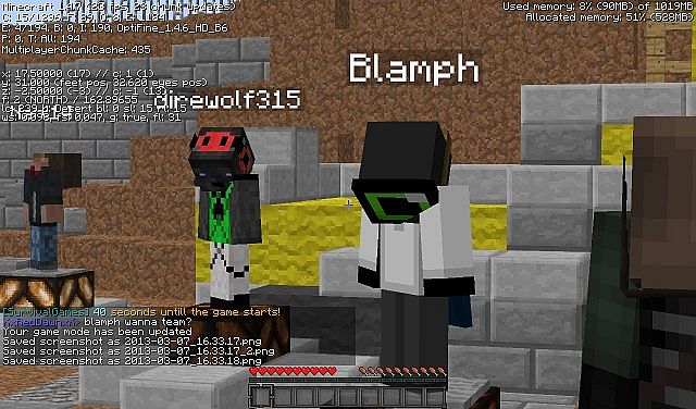 The Hive SG Minecraft Map