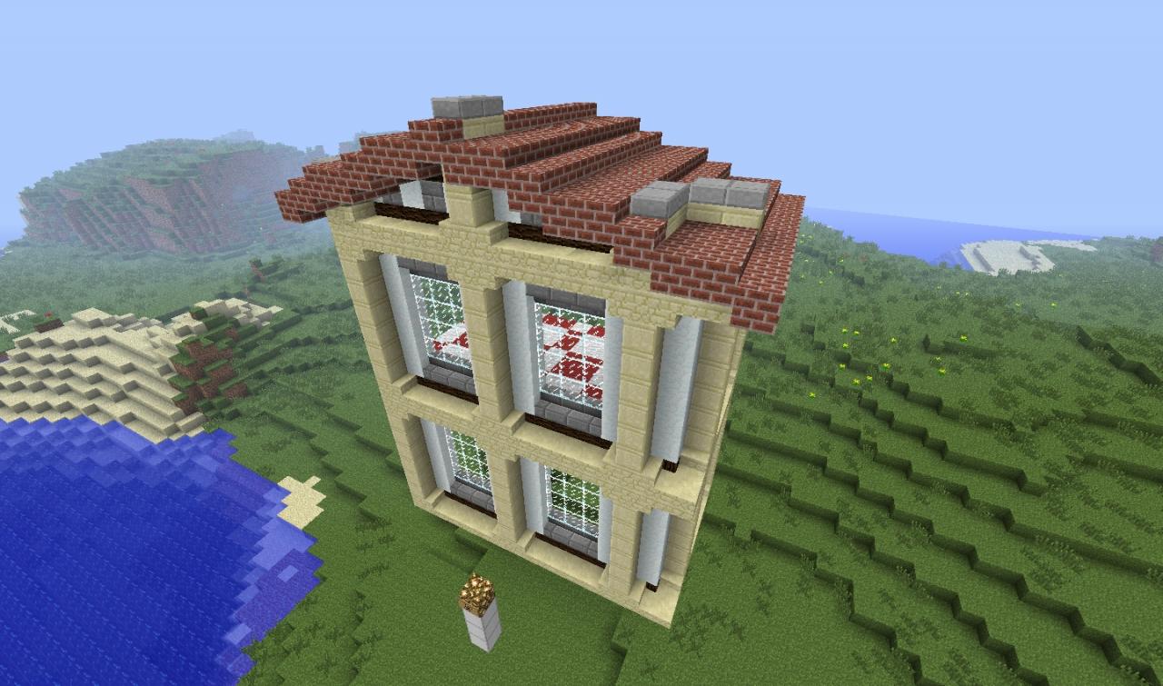 Italianate House Project Design @WoK Minecraft Map