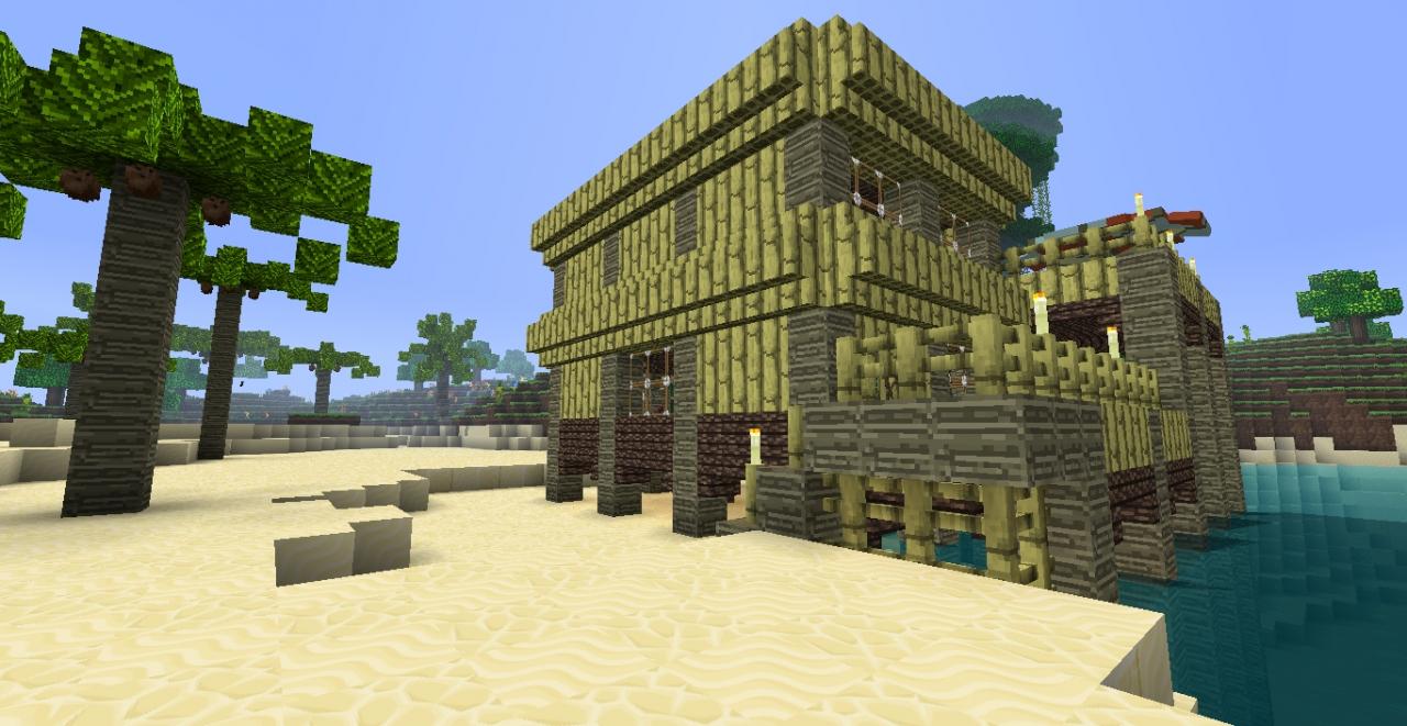 My tropicraft house Minecraft Map