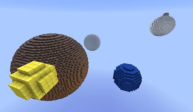 The Minecraft Solar System BETA v0.6 Minecraft Map