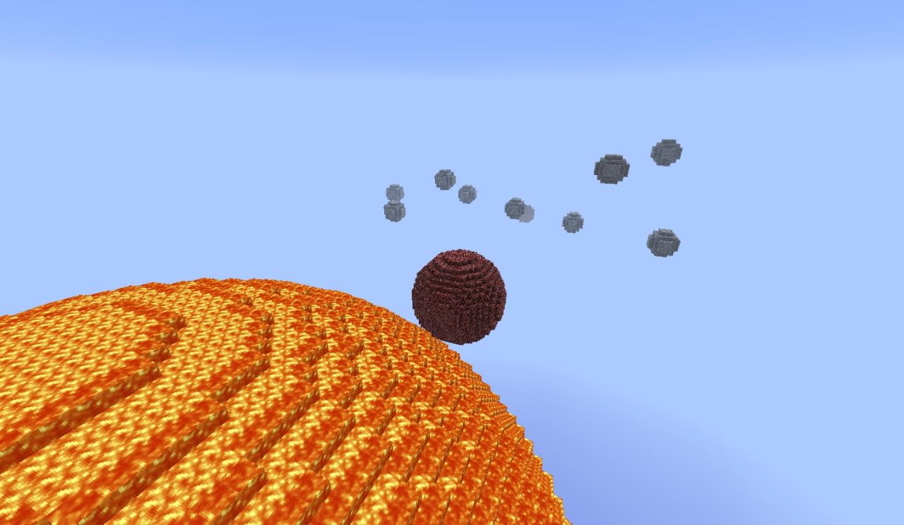 The Minecraft Solar System BETA v0.6 Minecraft Map