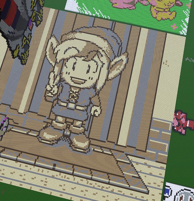 my pixel art collection Minecraft Map