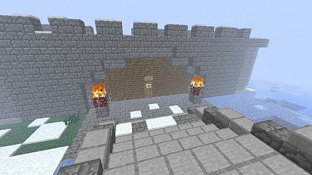 White Run From SKYRIM Minecraft Map