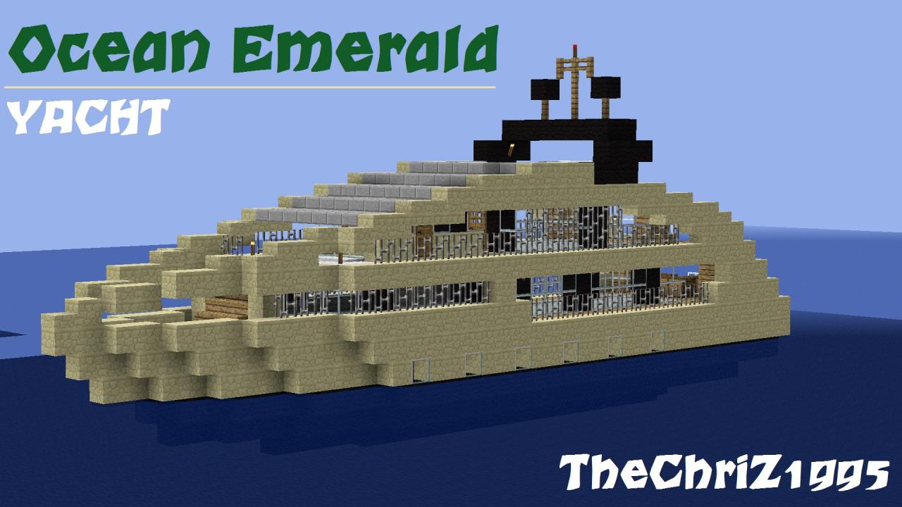Ocean Emerald (Yacht) Minecraft Map